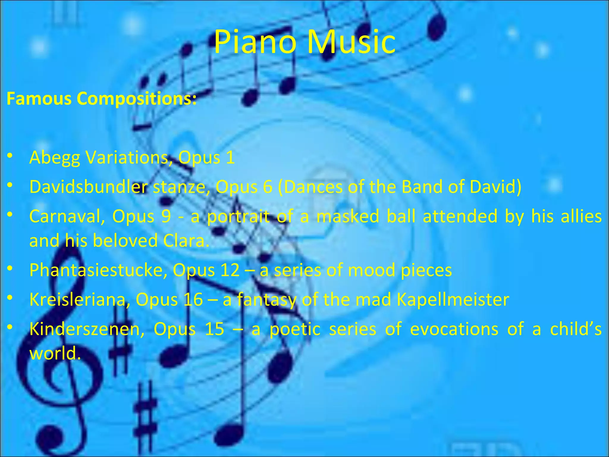 Music of the Romantic Period | PPT