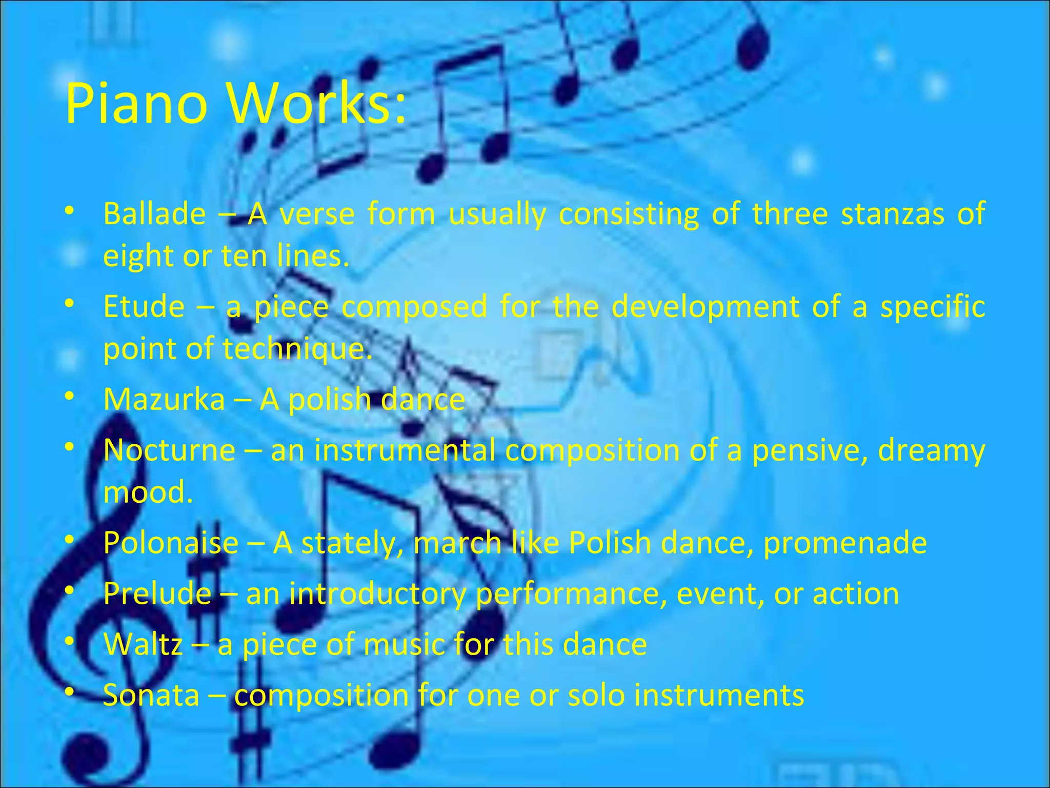 Music of the Romantic Period | PPT