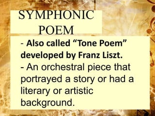 Music of the Romantic Period | PPTX