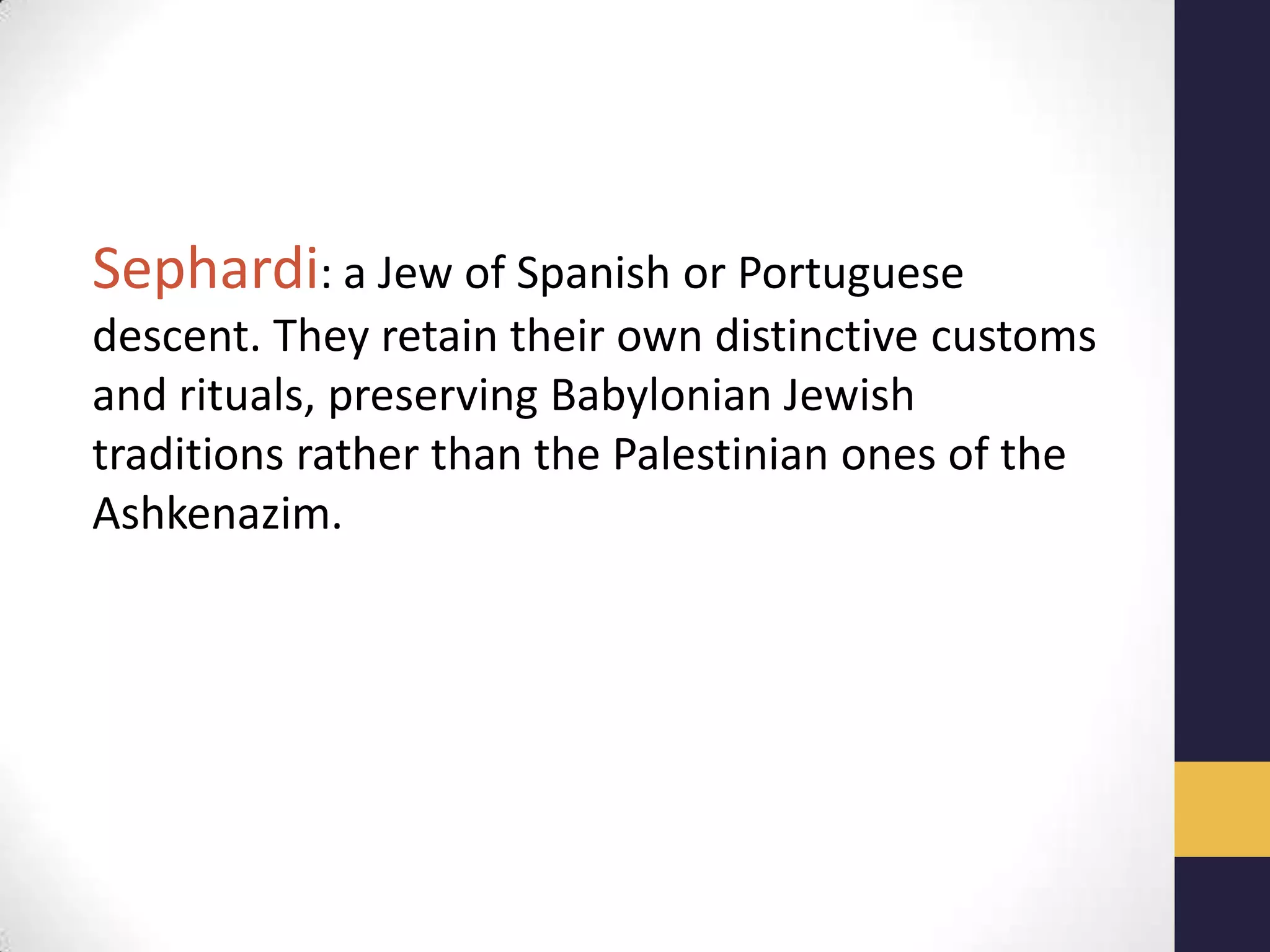 Music of the sephardic jews | PPT