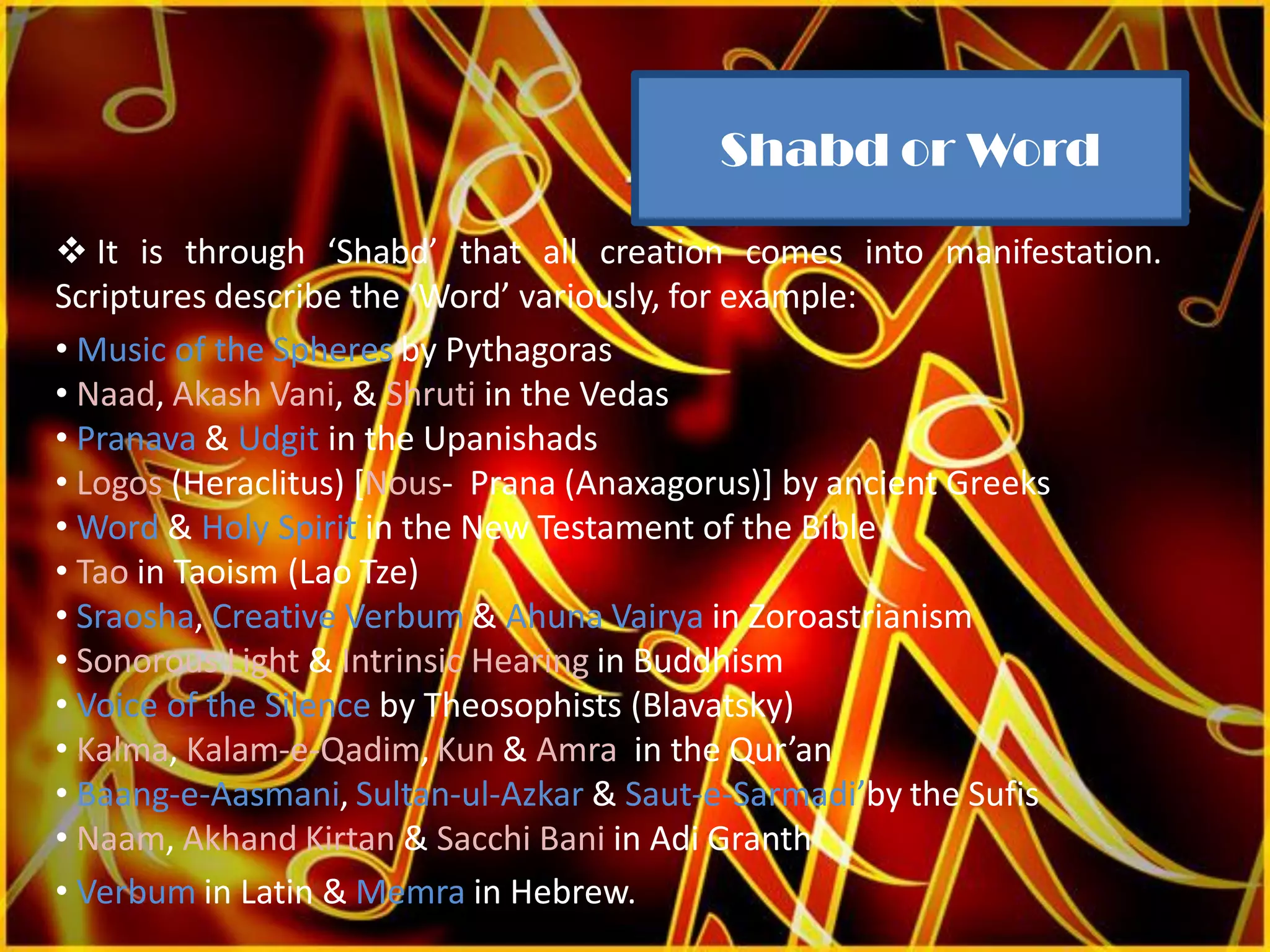 Music of the spheres ppt | PDF