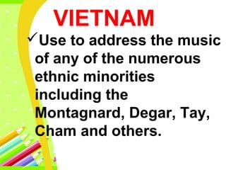 Music of vietnam | PPT