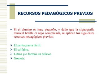 Musicografia braille | PPTX