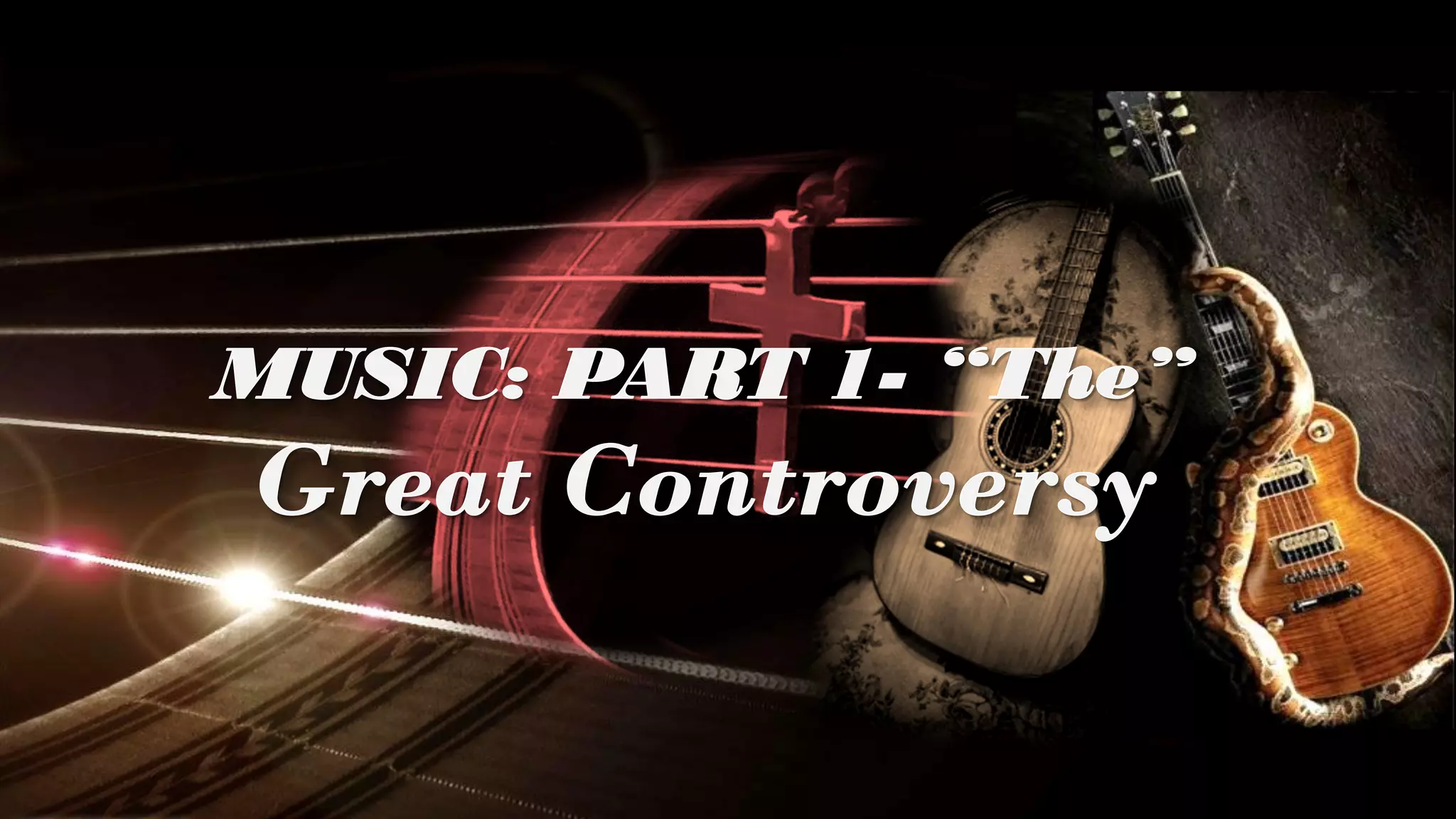 Music part 1 the great controversy | PDF