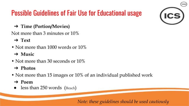 Copyright, Fair Use, Creative Commons, Public Domain | PPTX ...