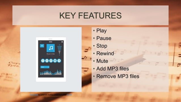 MUSIC PLAYER.pptx | Digital Audio | Computer Software and Applications