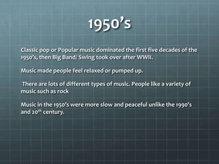 Music popular culture | PPT