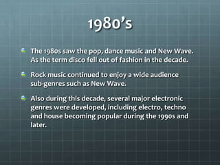 Music popular culture | PPT