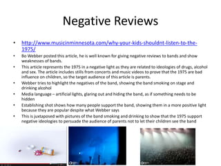 Music powerpoint- The 1975 | PPTX