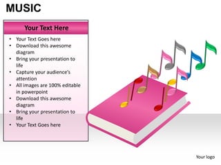 Music powerpoint presentation templates | PPTX