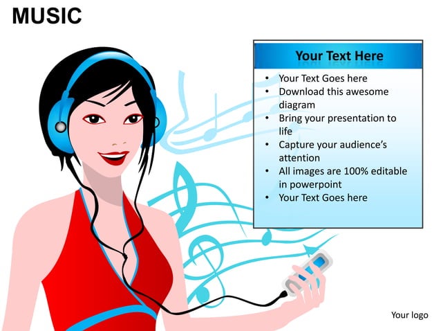 Music powerpoint presentation templates | PPT