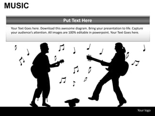 Music powerpoint presentation templates | PPTX