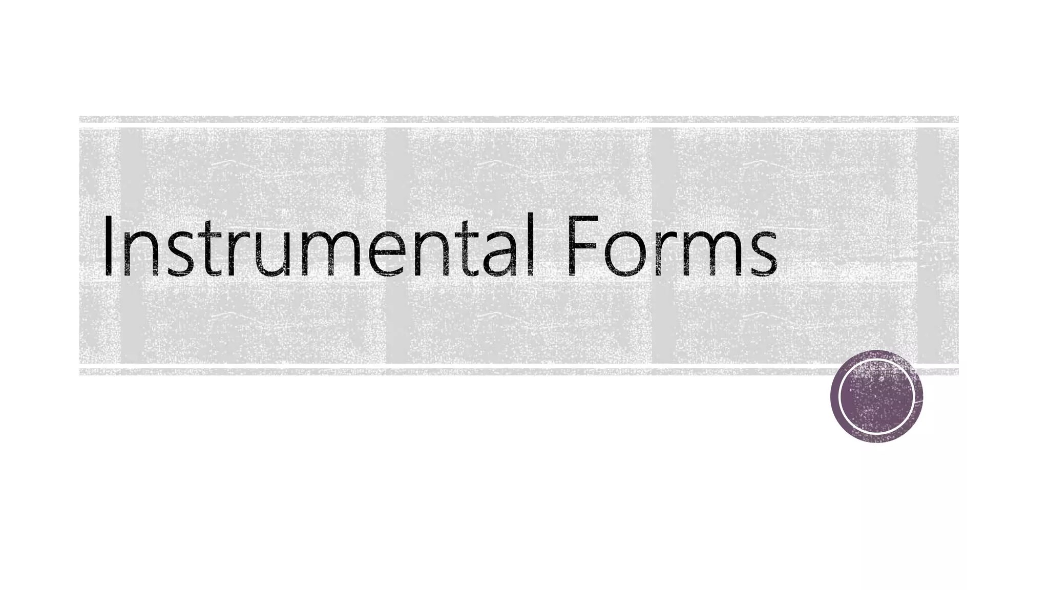 Classical Music and Its Forms | PPTX