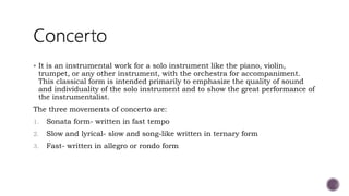 Classical Music and Its Forms | PPTX