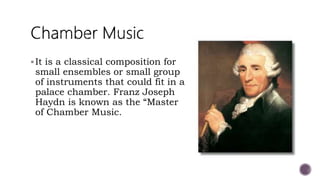 Classical Music and Its Forms | PPTX