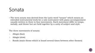 Classical Music and Its Forms | PPTX