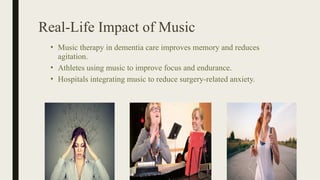 Music Influence on Mental and Physical Health | PPTX