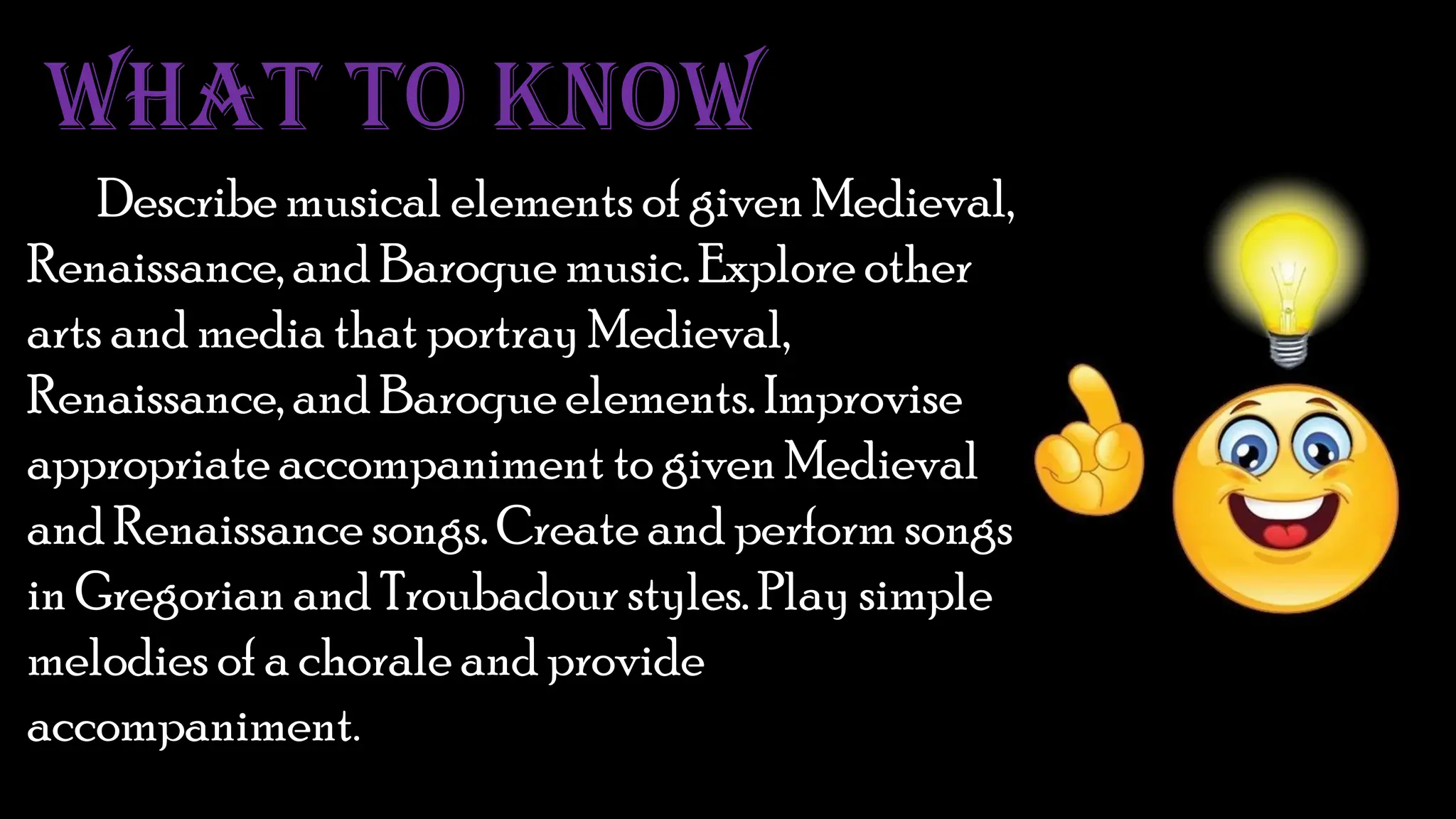 Musical Medieval, Renaissance and Baroque Periods | PPTX