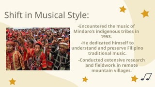 Jose Maceda's life and works. his contributions | PPTX