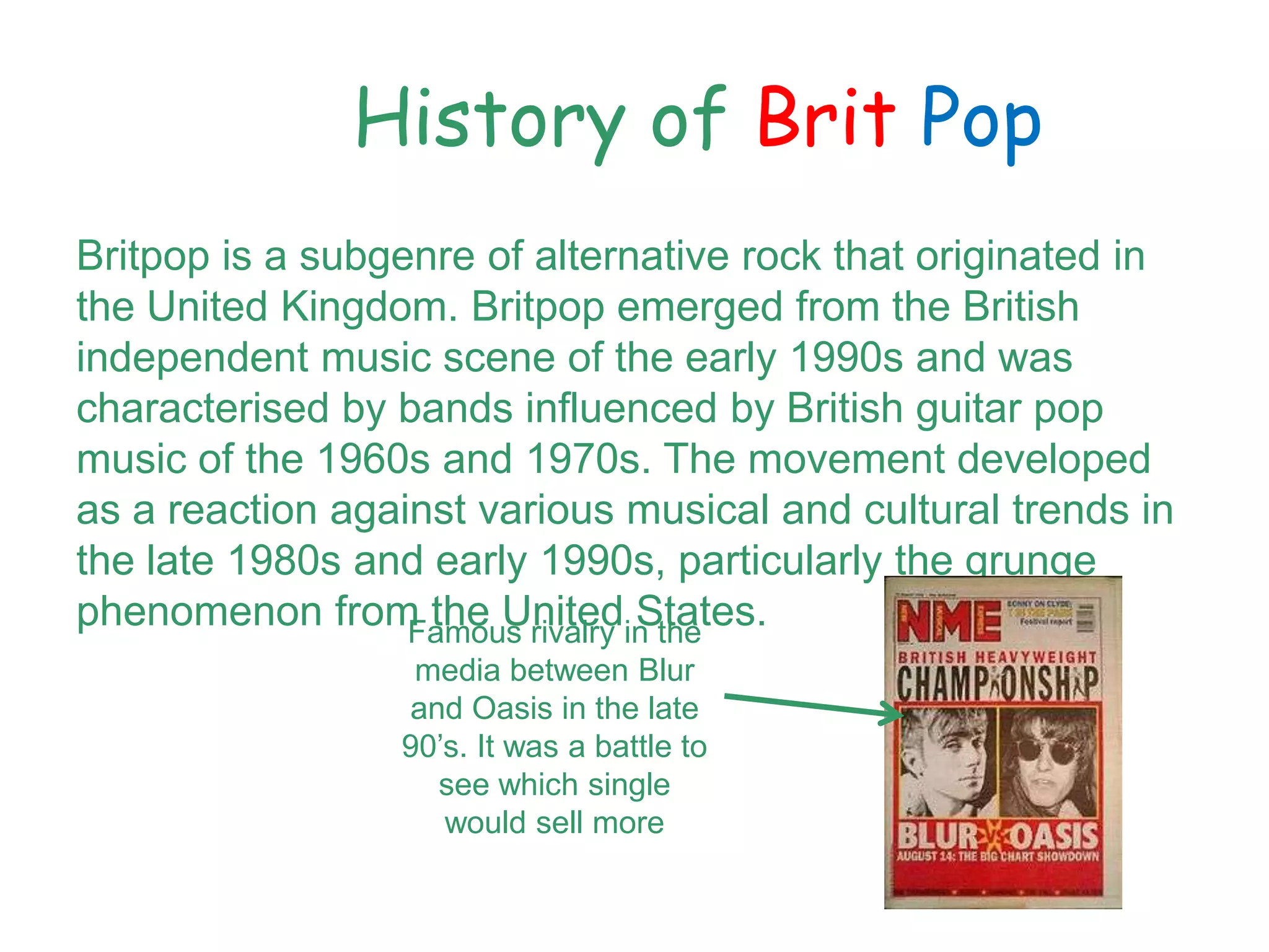 Brit Pop | PPT