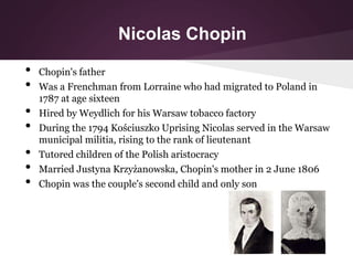 The Life of Frederic Chopin | PPTX