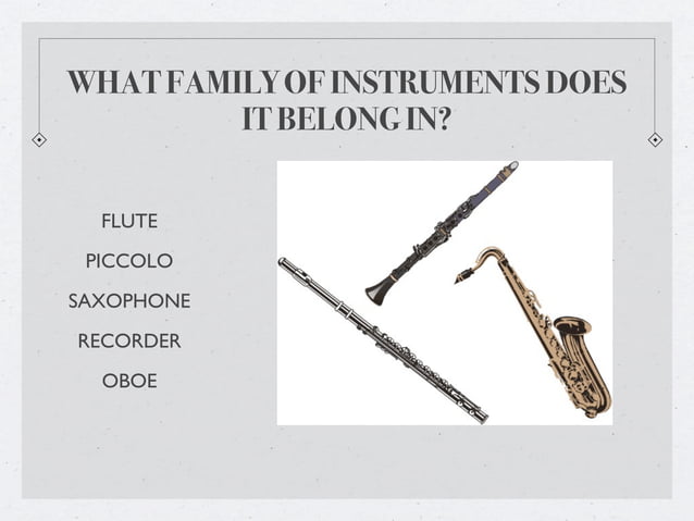 Music project - History of the Clarinet | KEY