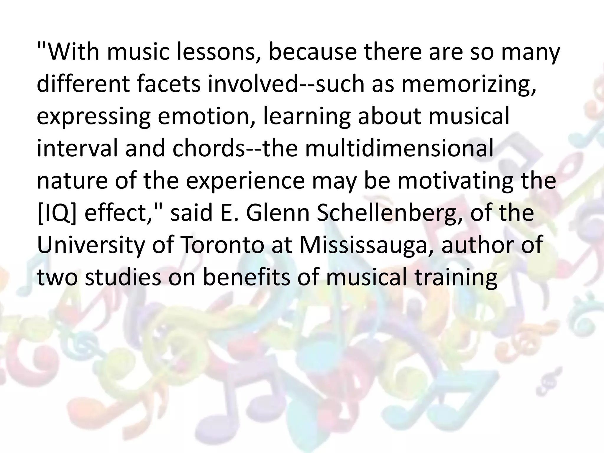 The Importance of Music | PPTX
