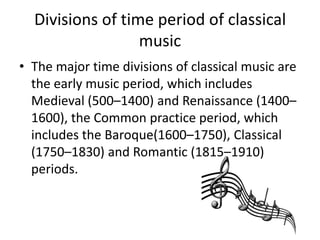 Music project | PPTX