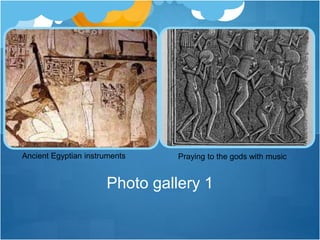 Music project ancient egyptian music | PPTX