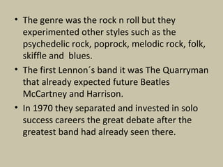 Music Project The Beatles Come Together | PPT