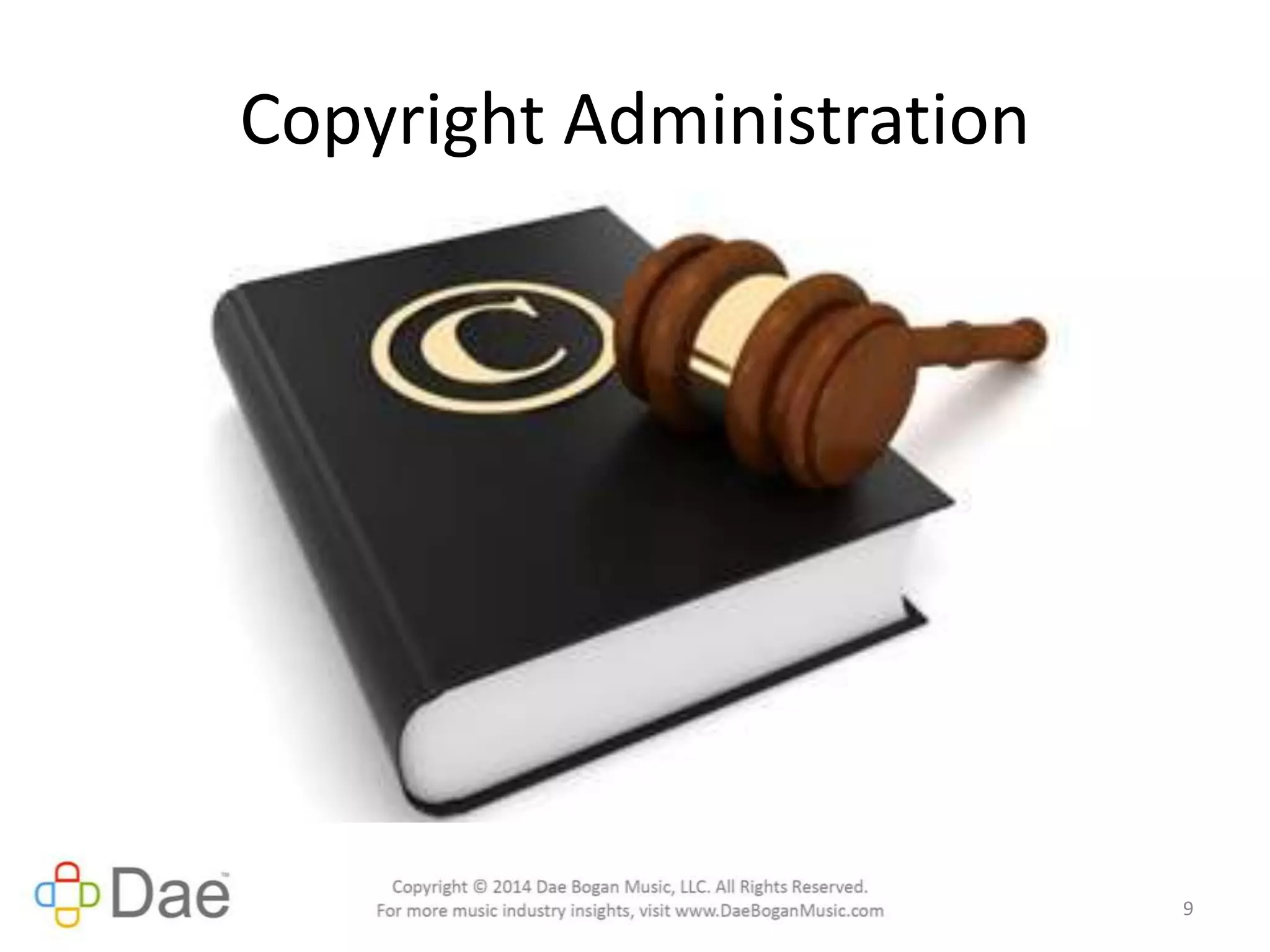 Music Publishing & Copyright Administration In The Internet Age | PPTX
