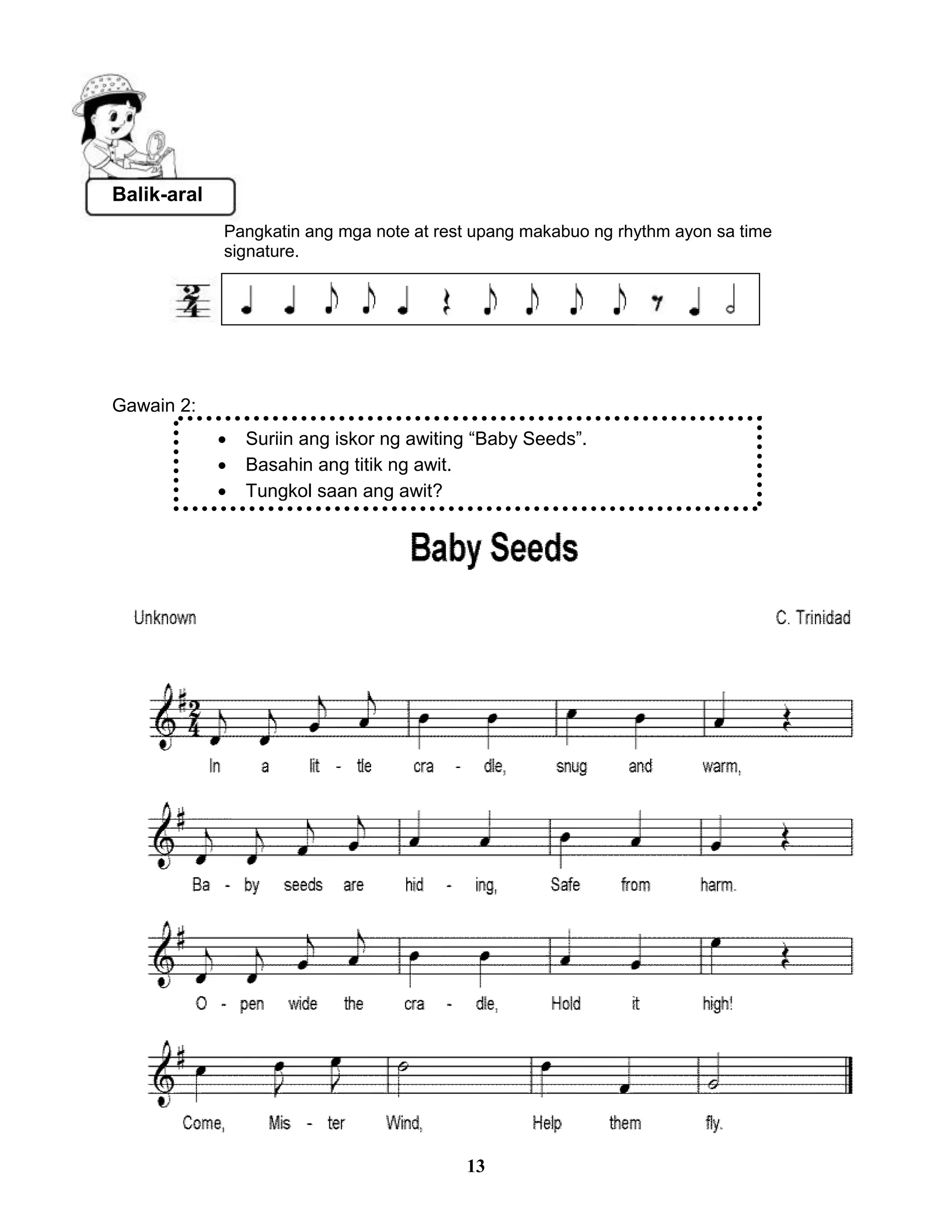 K TO 12 GRADE 5 LEARNER’S MATERIAL IN MUSIC (Q1-Q4) | PDF