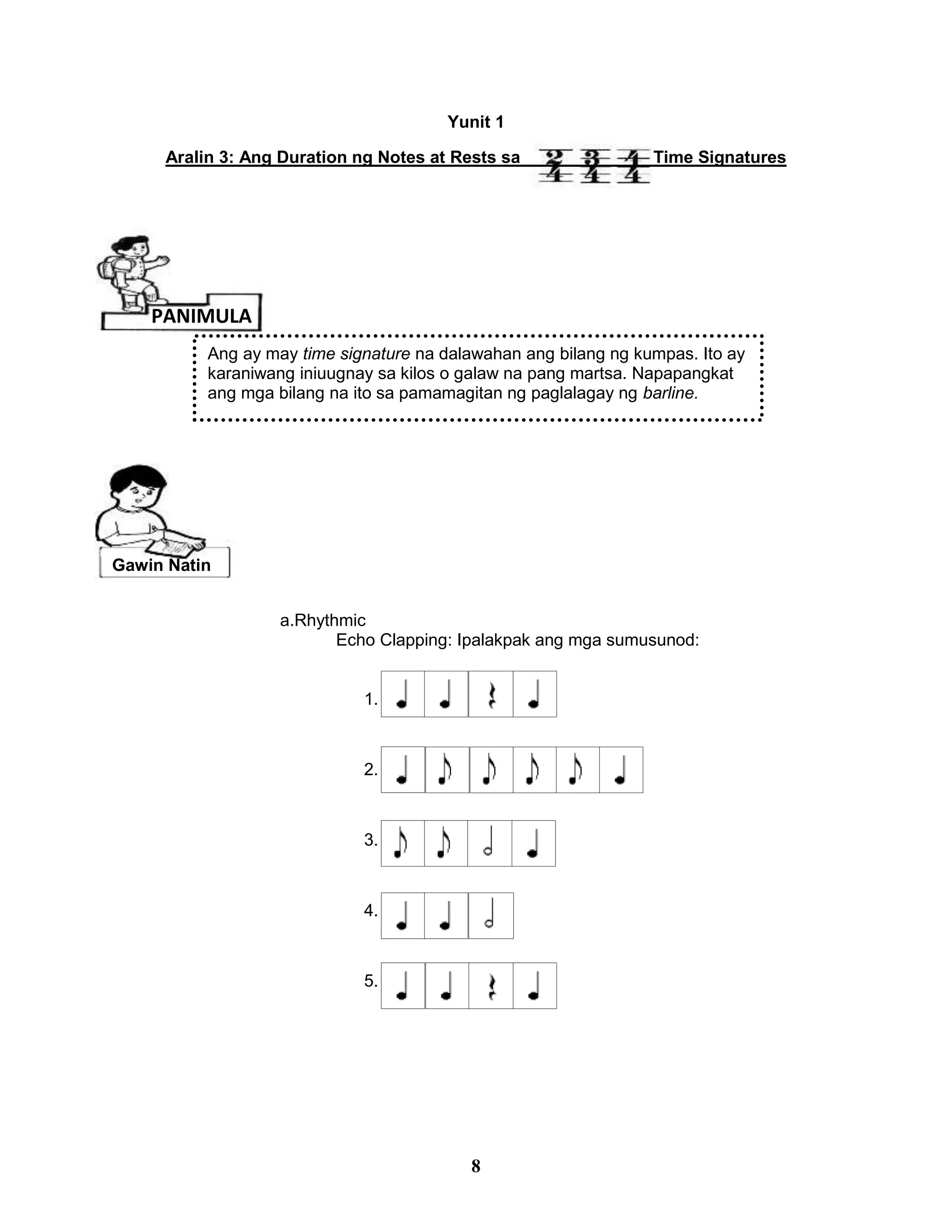K TO 12 GRADE 5 LEARNER’S MATERIAL IN MUSIC (Q1-Q4) | PDF