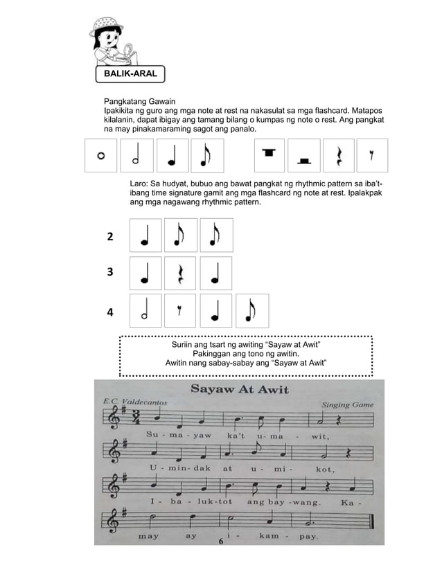 K TO 12 GRADE 5 LEARNER’S MATERIAL IN MUSIC (Q1-Q4) | PDF