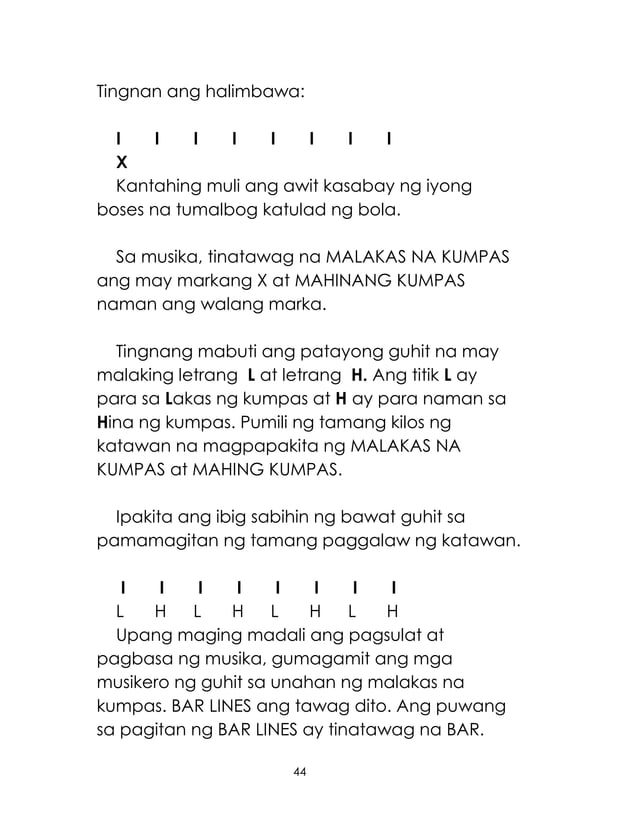 K TO 12 GRADE 1 LEARNING MATERIAL IN MUSIC (Q1-Q2) | PDF