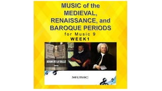 Medieval Music: Gregorian Chant and Troubadour Songs | PPT
