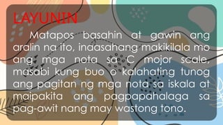 MUSIC Q2 Module 4 & Module 5 C Major Scale | PPTX