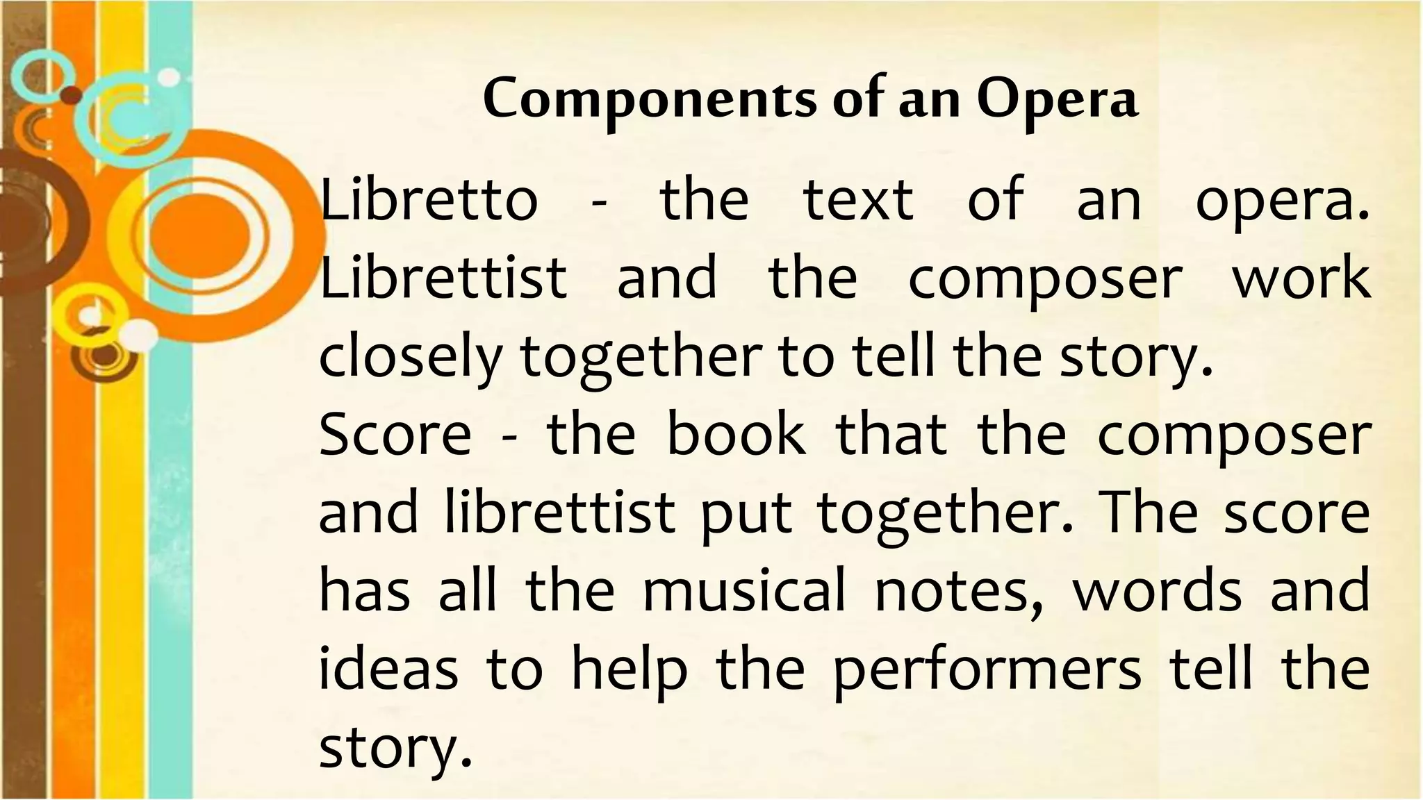 Vocal Music of the Romantic Period (Romantic Opera) | PPTX