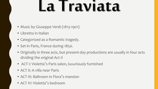 Vocal Music of the Romantic Period (Romantic Opera) | PPTX