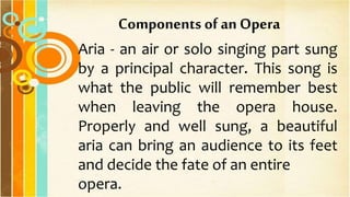 Vocal Music of the Romantic Period (Romantic Opera) | PPTX