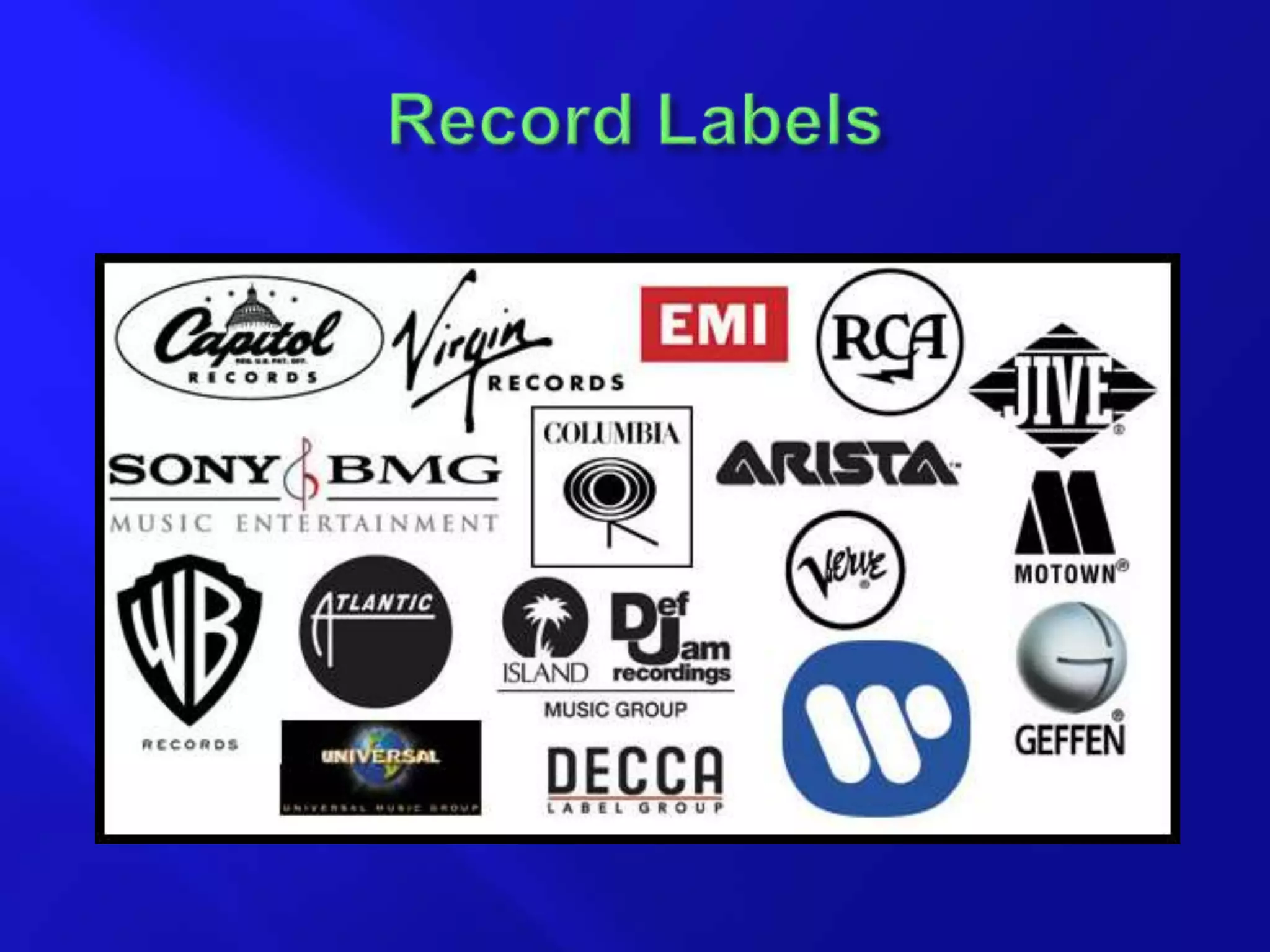 Music record labels | PPTX
