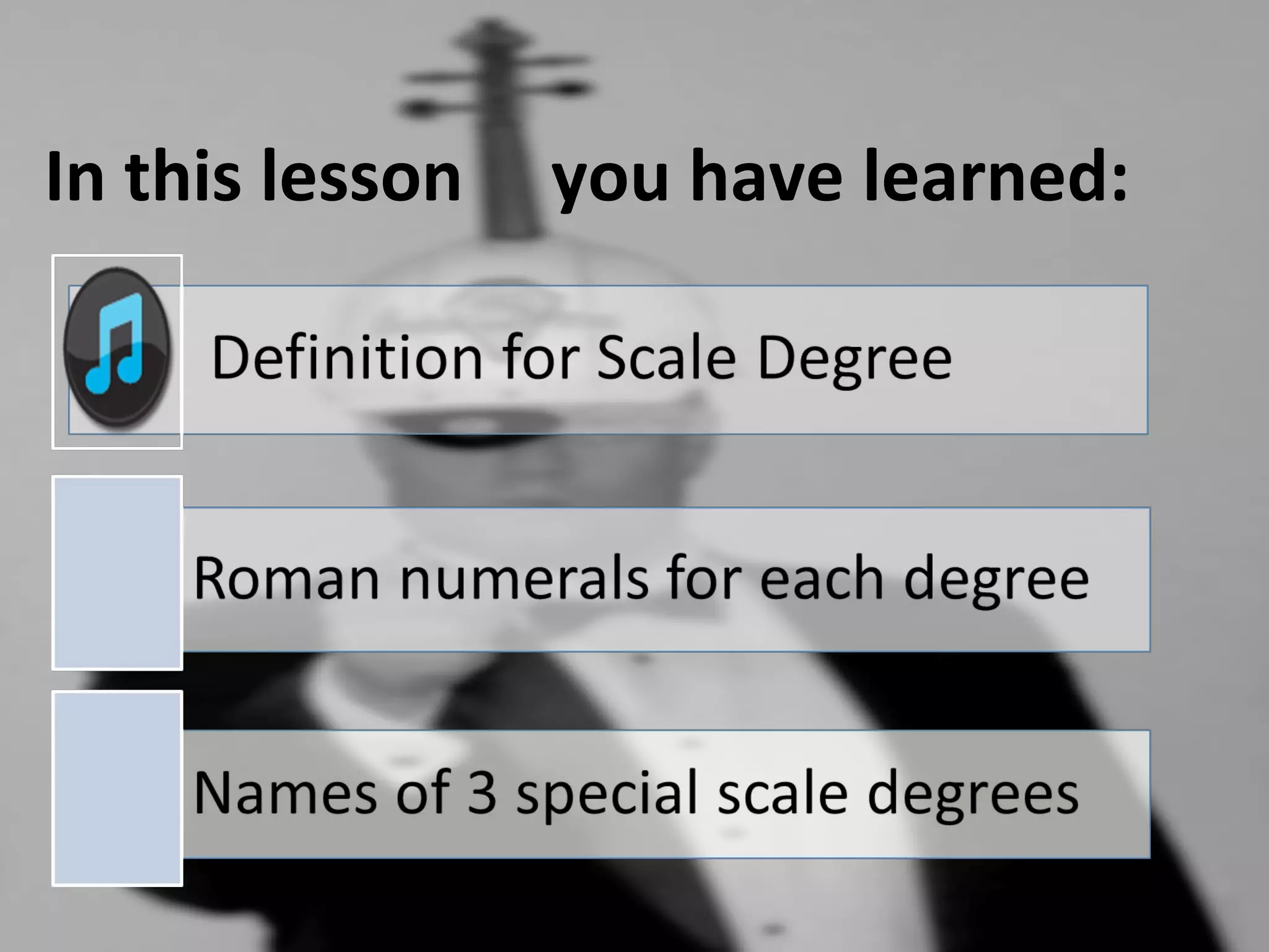 Music scale degrees gregory | PPT