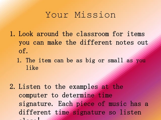 Music Scavenger Hunt | PPT