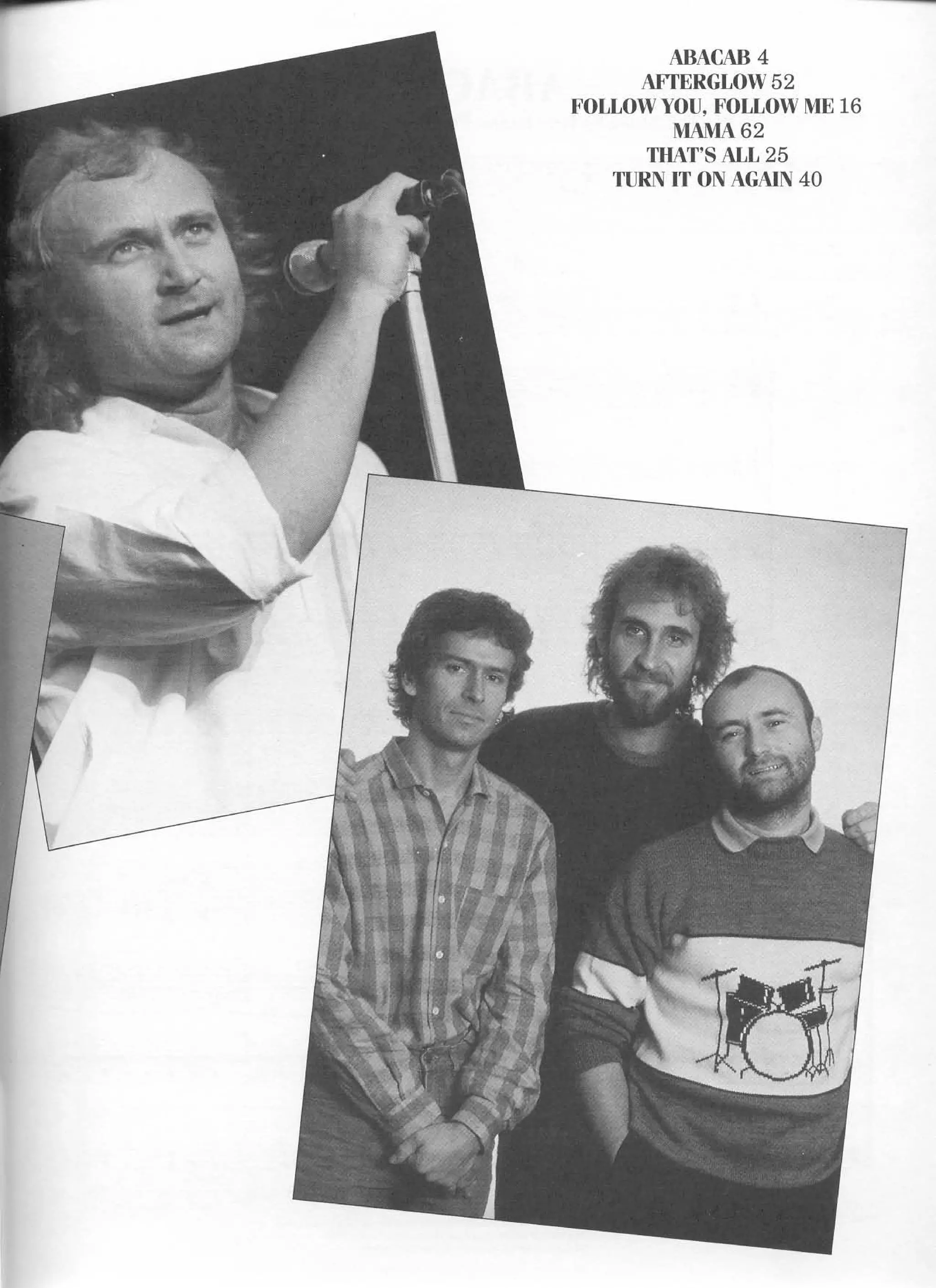 Music sheet genesis - songbook [full band score] | PDF