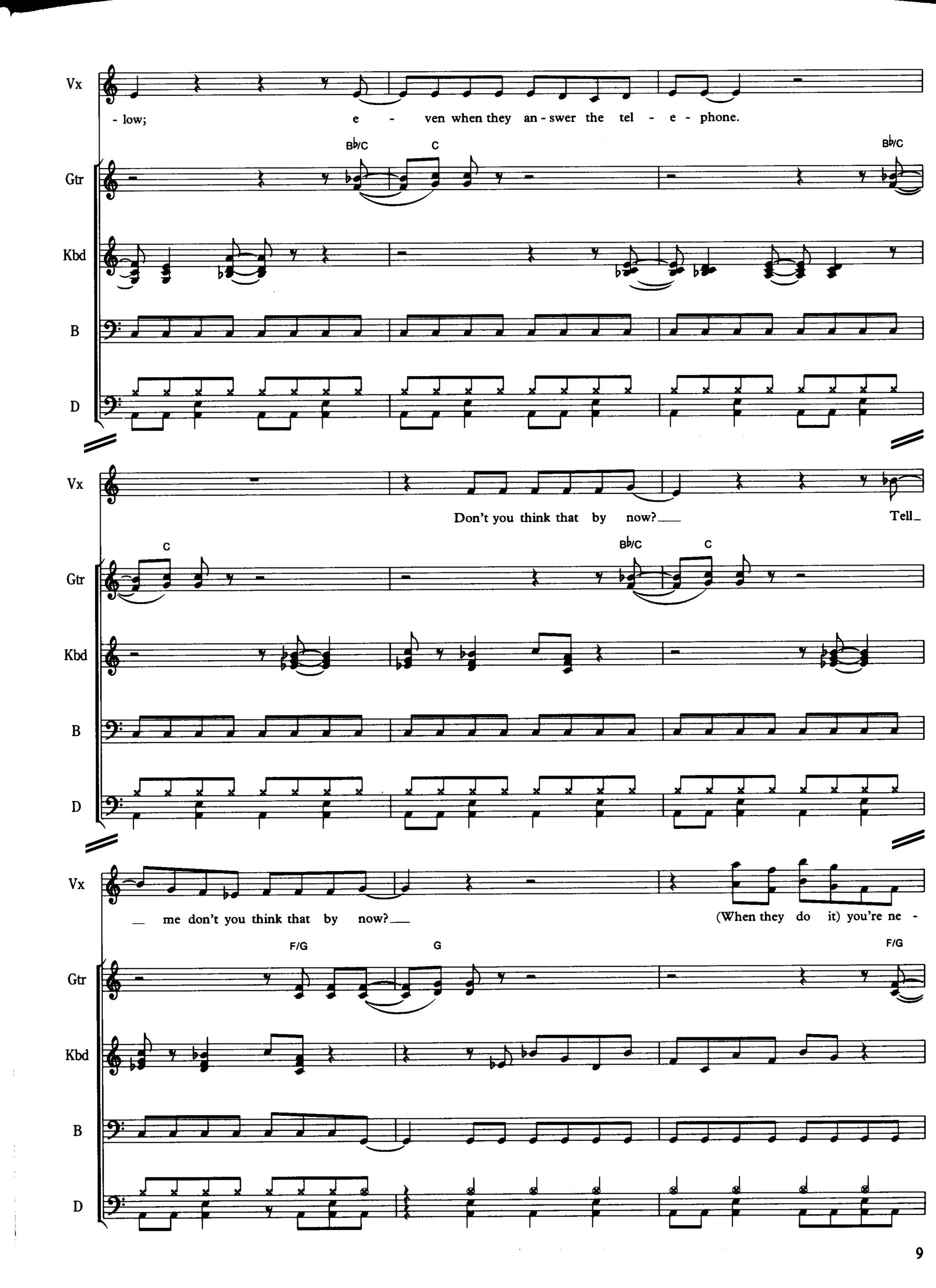 Music sheet genesis - songbook [full band score] | PDF