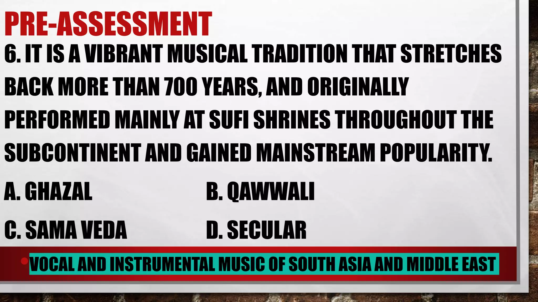 Grade 8 3rd Quarter Music | PPTX