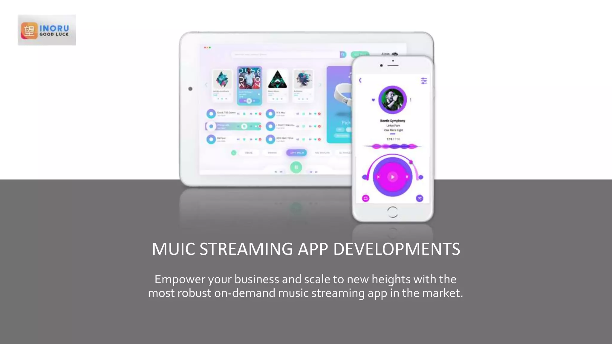 Music streaming app development | PPT