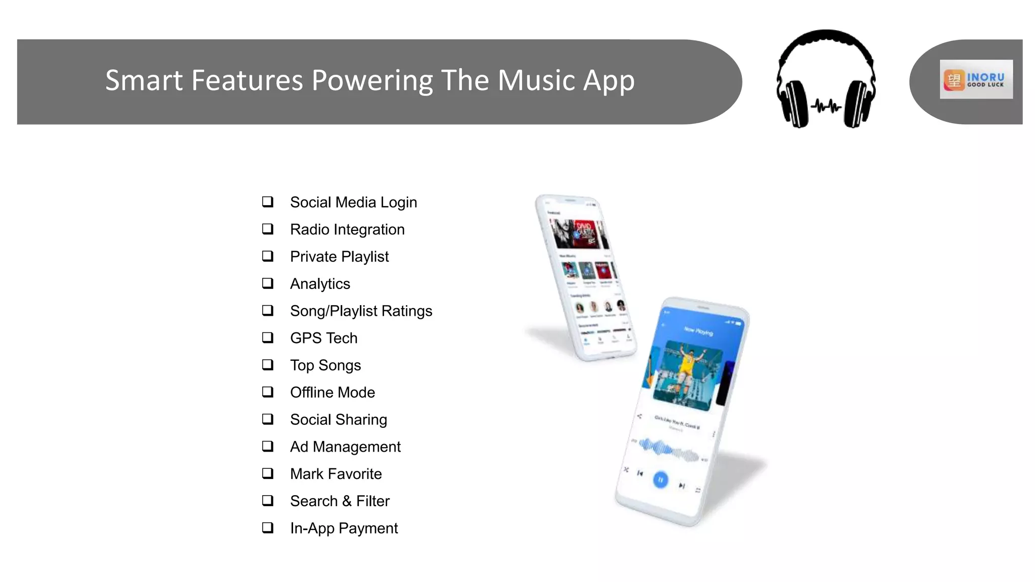 Music streaming app development | PPT