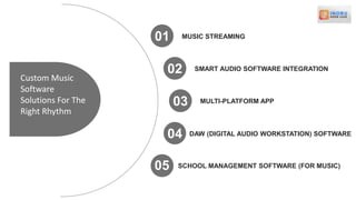 Music streaming app development | PPT