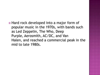 Music styles research slide | PPTX